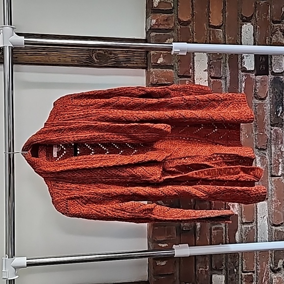 Source Unknown | Sweaters | Thick Knit Burnt Orange Sweater | Poshmark